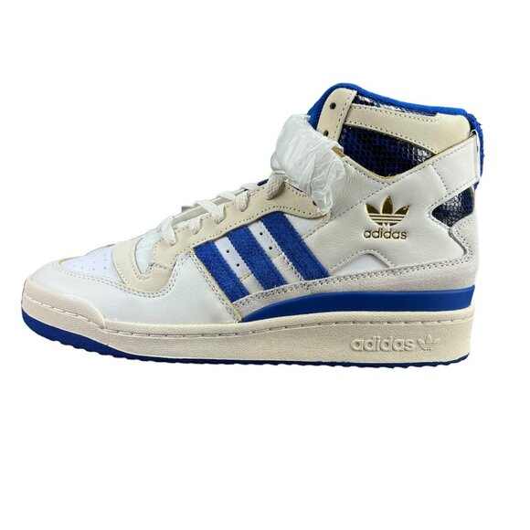 adidas | Shoes | Adidas Mens Forum 84 Hi Cloud White Team Royal Blue ...
